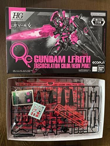 HG 1/144 Gundam Lfrith (Recirculation Color/Neon Pink) Model kit | eBay