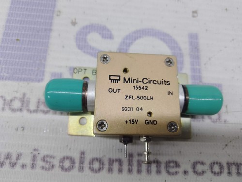 Mini-circuits ZFL-500LN Low Noise Amplifier 15542 15V ZFL500LN | eBay