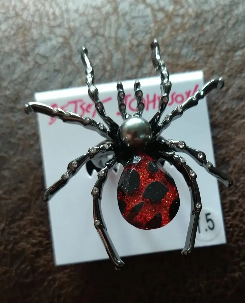 Betsey Johnson Spider Ring Online | emergencydentistry.com