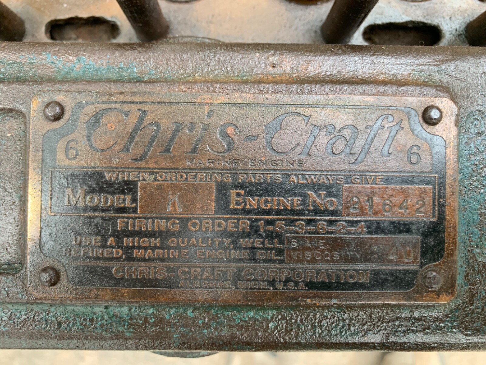 Chris Craft Model K Engine | eBay