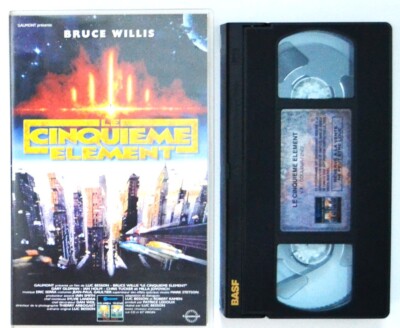Cassette vidéo VHS "Le Cinquième Elément" - Luc Besson / 1997. Gaumont ...