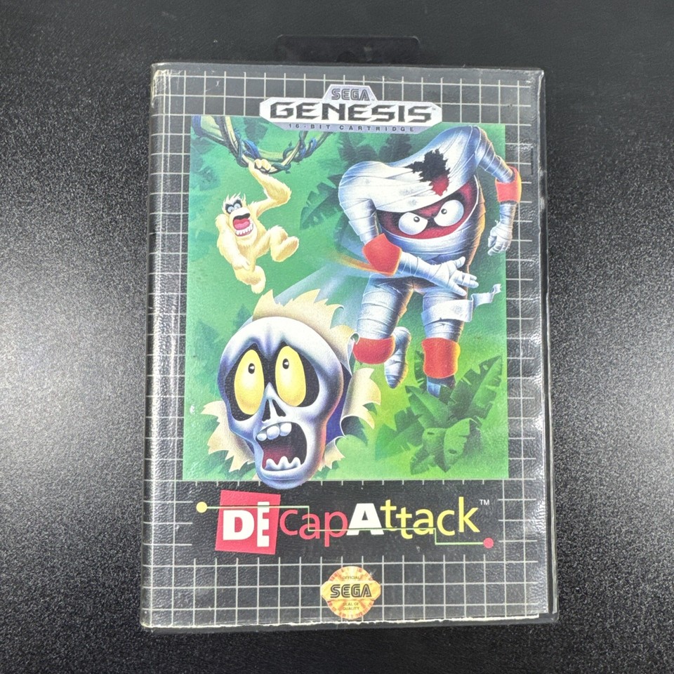 Decapattack Decap Attack Sega Genesis No Manual 10086010275| eBay
