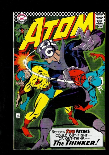 The Atom #29 Dc Comics 1967 1St Golden Age Atom Appearance In Silver ...