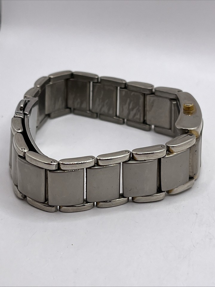 Vellaccio Women's Quartz Watch 7.75" Silver Band 20mm Case- New Battery ...