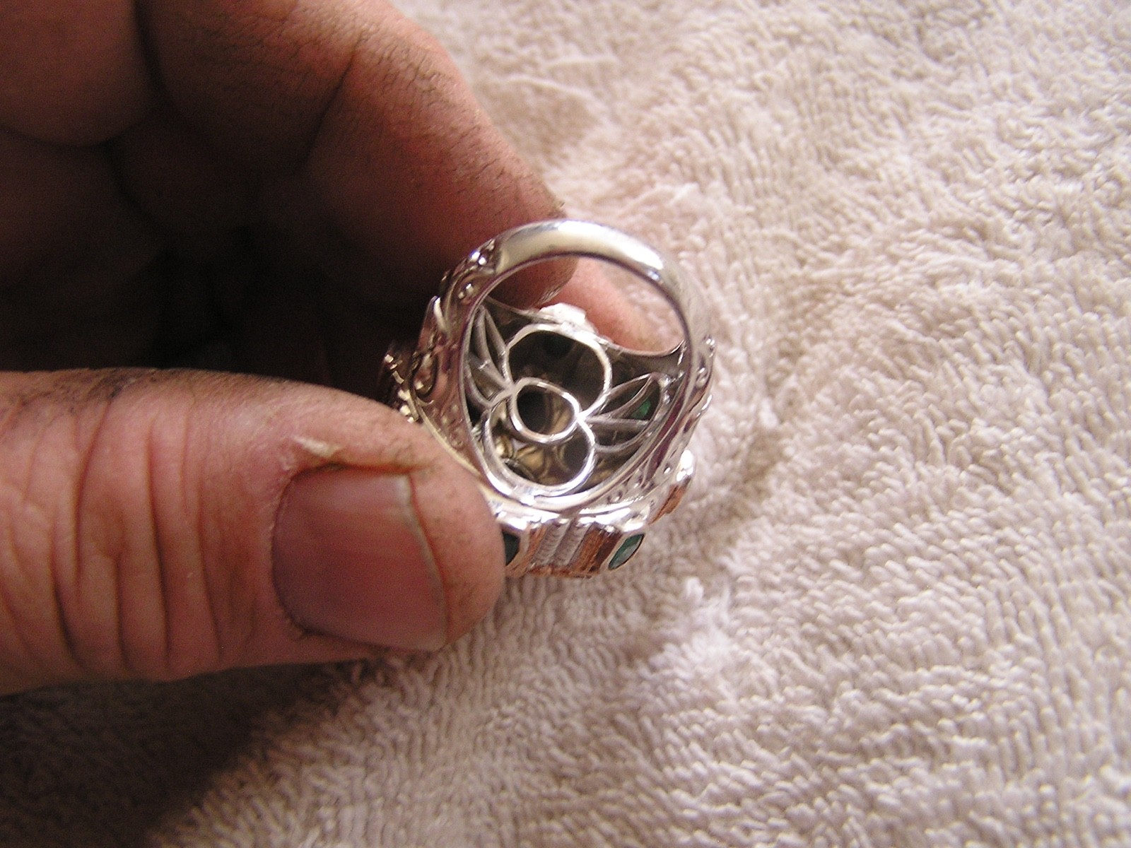 TJC .925 Silver Dome Domed Ring | eBay