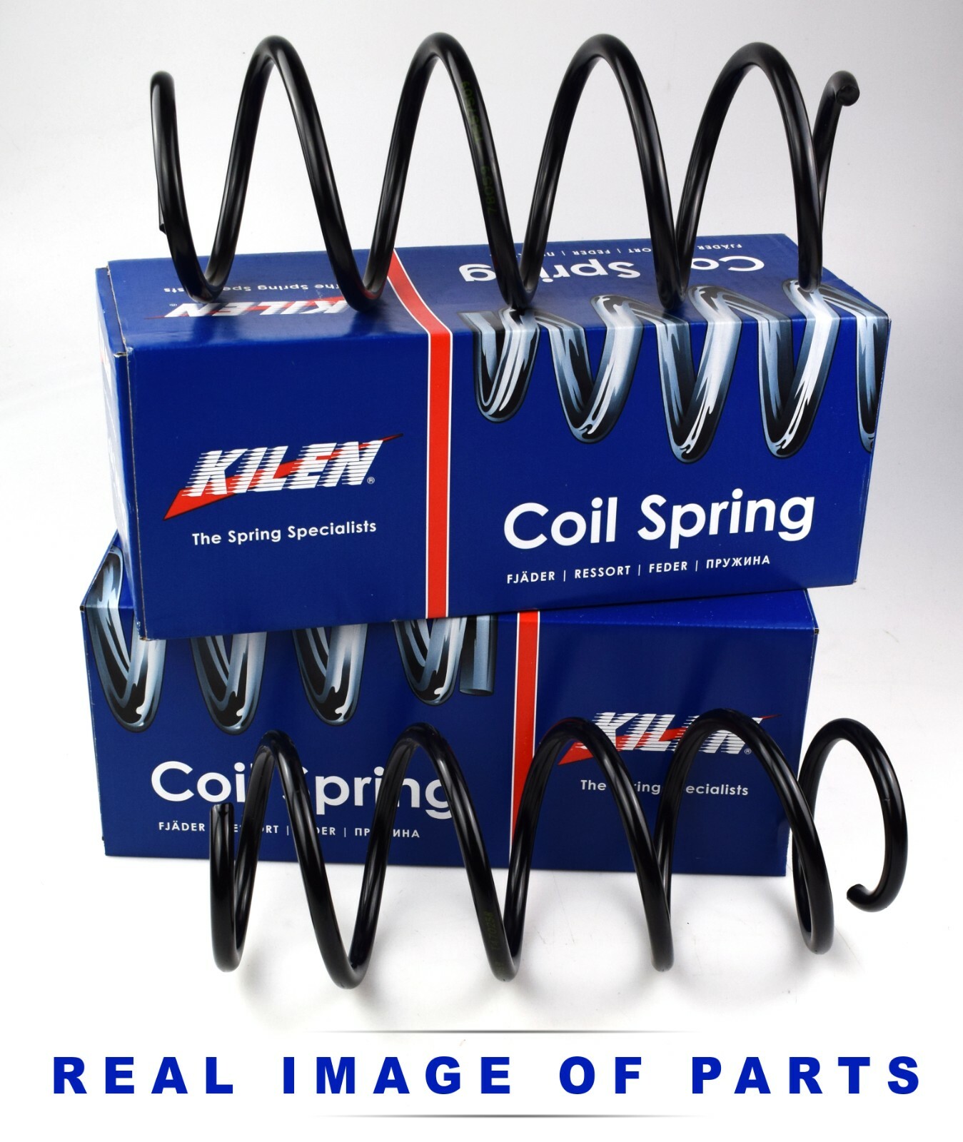 2X KILEN FRONT AXLE COIL SPRINGS VW FOX (5Z1, 5Z3) POLO (9N_) 1.4 1.9 ...