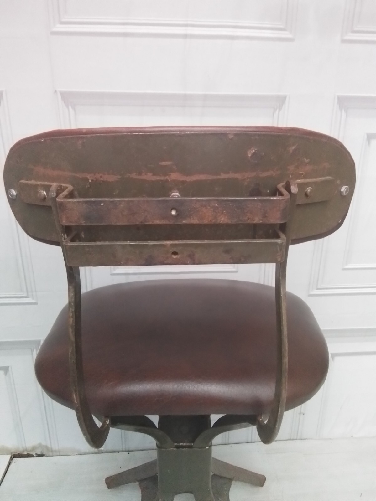 Vintage Evertaut Industrial Machinist Factory Chair Stool | eBay UK