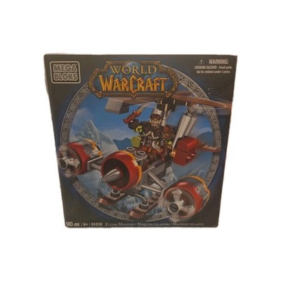 Mega Bloks World of Warcraft Flying Machine Set 90 Pieces 91018 Brand ...