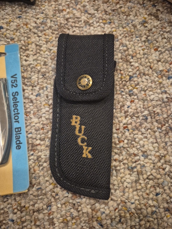 BUCK 429 SELECTOR KNIFE W/3 EXTRA BLADES NEVER USED | eBay