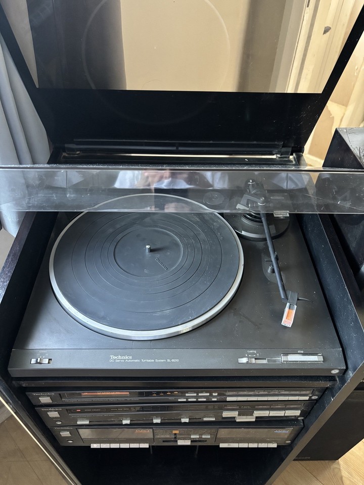 Technics Vintage 1980s Stack System with Cabinet and Speakers Tested ...