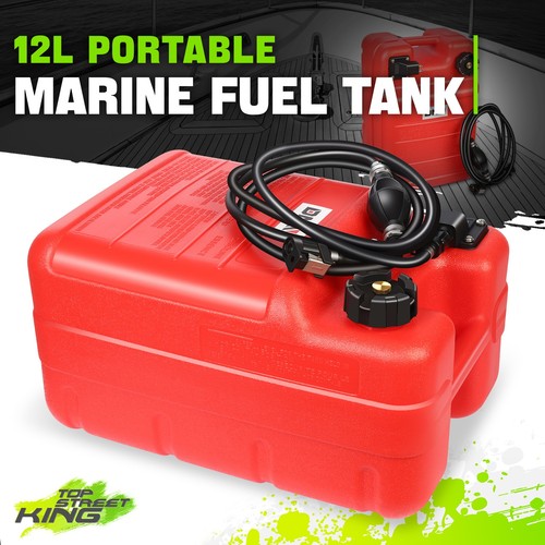 6.3Gallon/24L Portable Gasoline Diesel Outboard Fuel Tank Red Marine ...