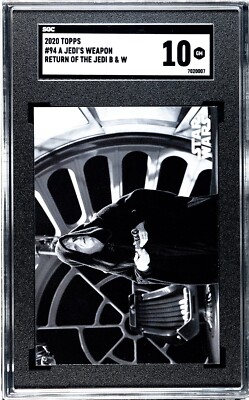 2020 Topps Star Wars #94 The Emperor Jedi Weapon Return of Jedi SGC 10 ...