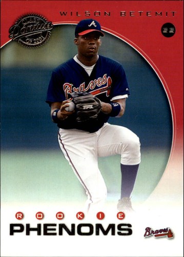 2001 Donruss Class of 2001 Braves Baseball Card #202 Wilson Betemit PH ...