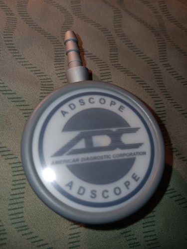 ADC Adscope-Lite 609 Professional Stethoscope Lightweight Extra Diaphragm! | eBay