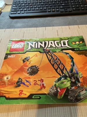 LEGO 9457 NINJAGO "Fangpyre Wrecking Ball" Building Manual, NO BRICKS ...
