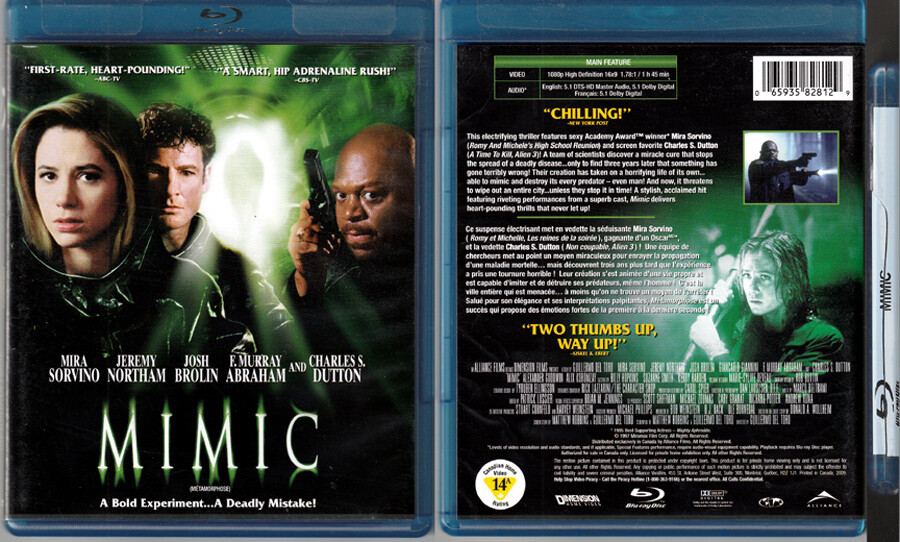 Mimic (Blu-ray Disc, 2009, Canadian) for sale online | eBay UK