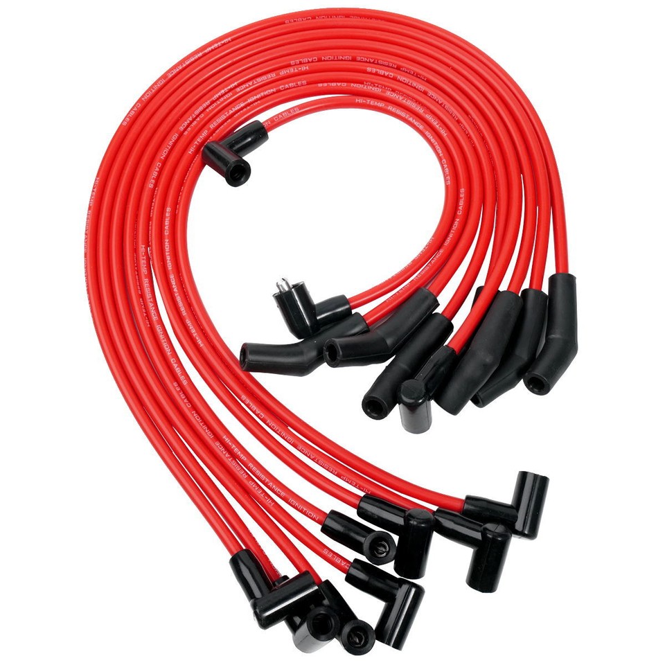 Engine Spark Plug Ignition Wire Sets 5.0L 5.8L Mustang Ford Racing 9MM ...