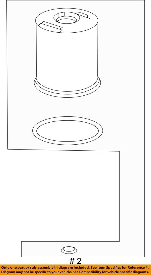 GM OEM 17-24 Cruze Fuel System Fuel System Components-Filter Element ...