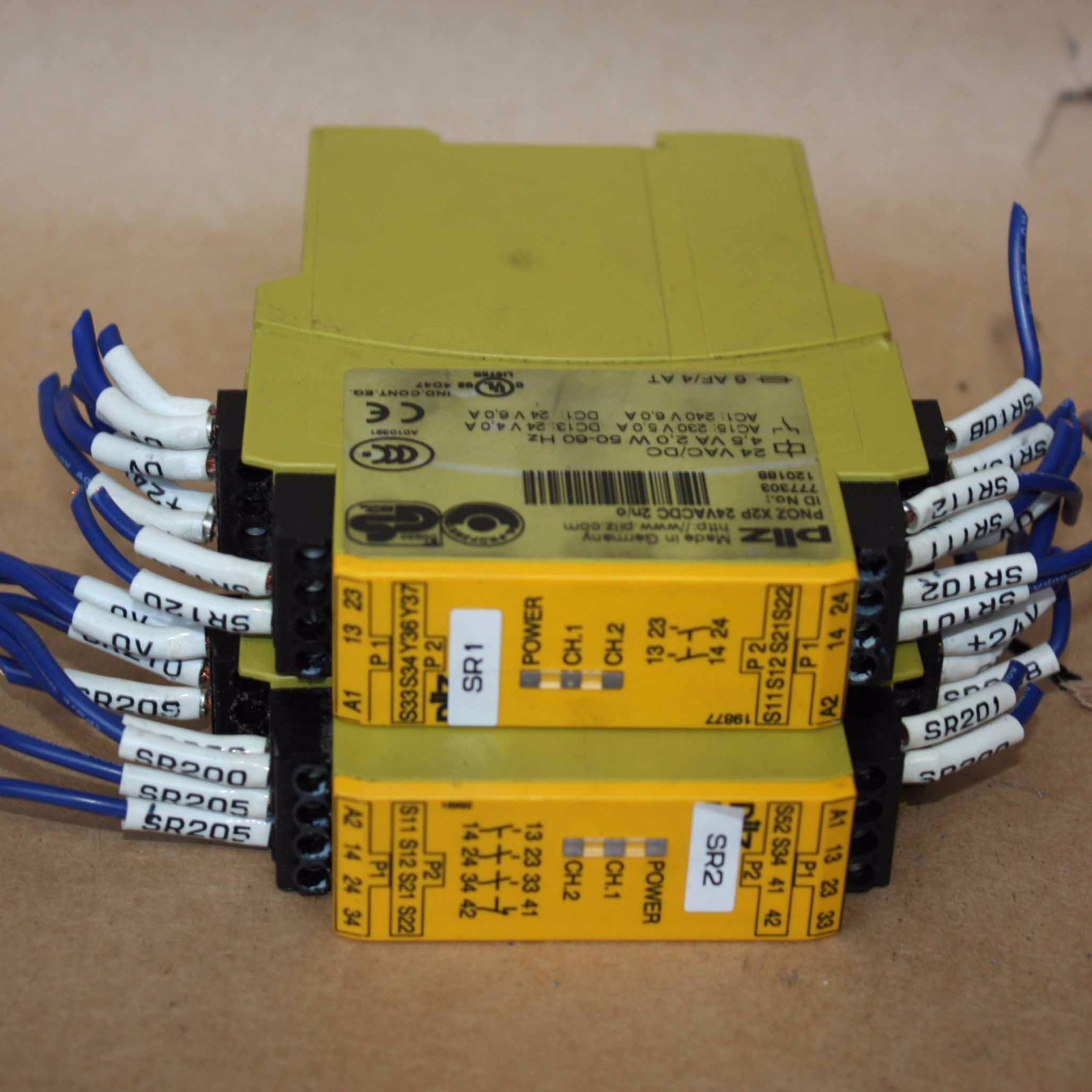 SICK C4000 micro safety light curtain transmitter receiver pair C41S ...