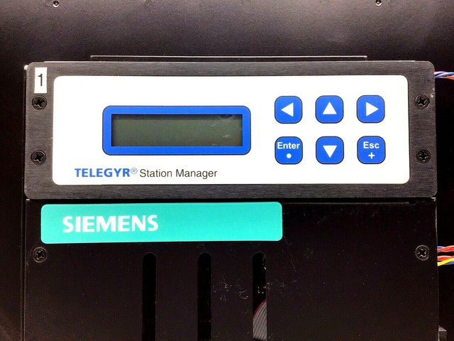 Siemens Telegyr Systems TG5700 TG 5700 RTU Remote Terminal Unit ...