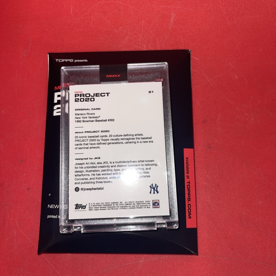 Topps Project 2020 Cards Baseball Lot 9 ( 87-95) | eBay