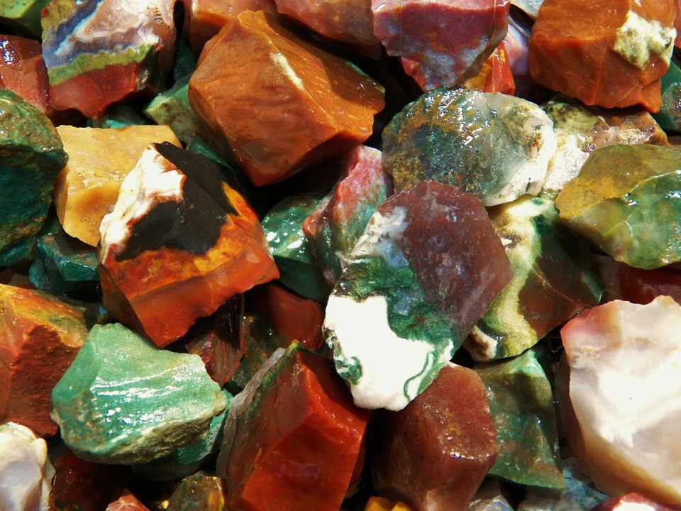 1000 Carat Lots of Fancy Jasper Rough - Plus a FREE Faceted Gemstone | eBay