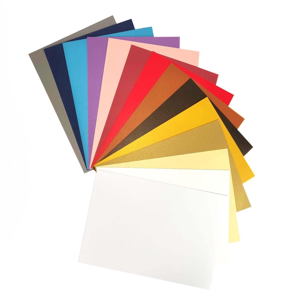 Double Sided Pearlised A4 250gsm Card Stock - Pearl Pearlescent Shimmer ...