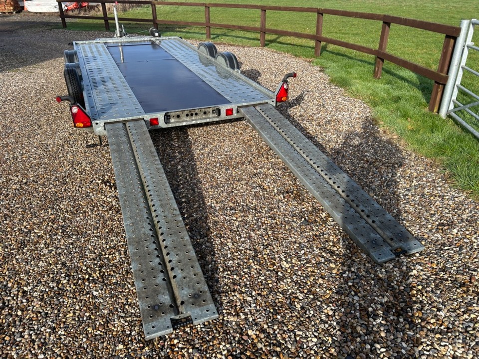 Brian James A4 Car Transporter Trailer + Extra Long Ramps | eBay UK