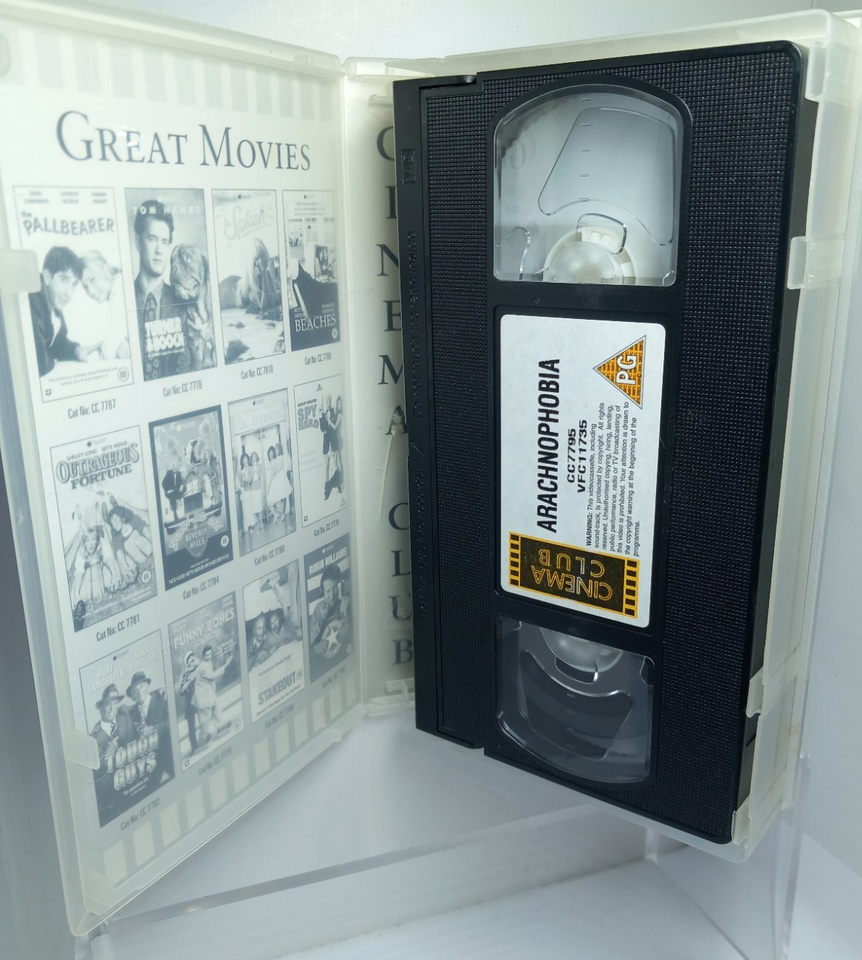 Arachnophobia VHS - 1990 Horror / Comedy Video Tape Movie | eBay UK