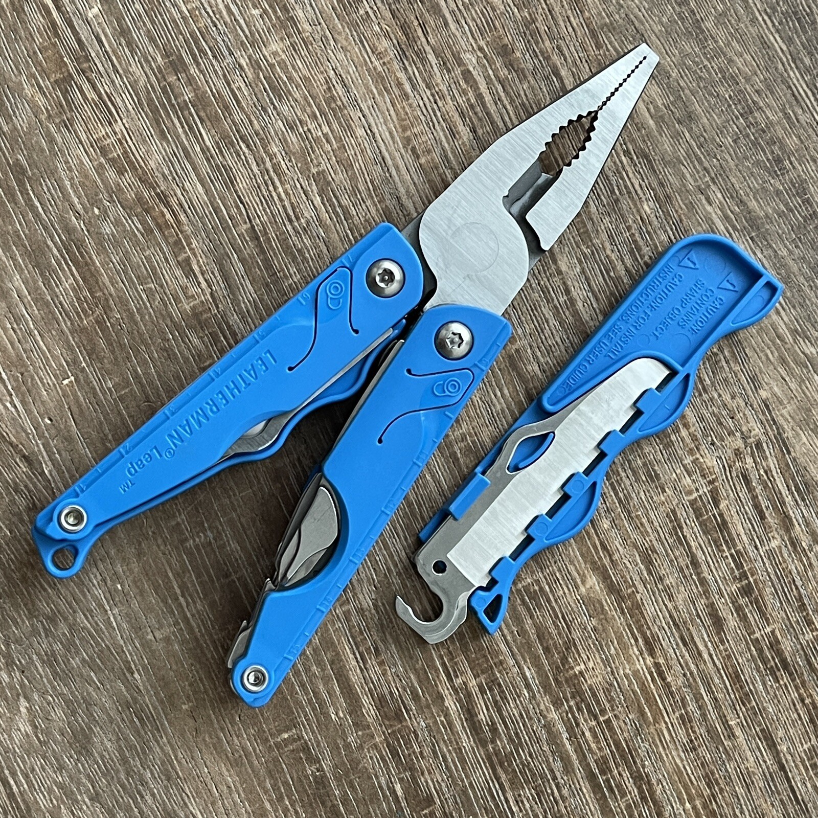 Leatherman+Leap+Blue+multitool.+Discontinued for sale online | eBay