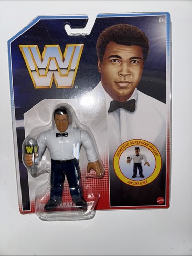 Muhammad Ali WWE Mattel Retro Series Action Figure Wrestling Wrestler ...