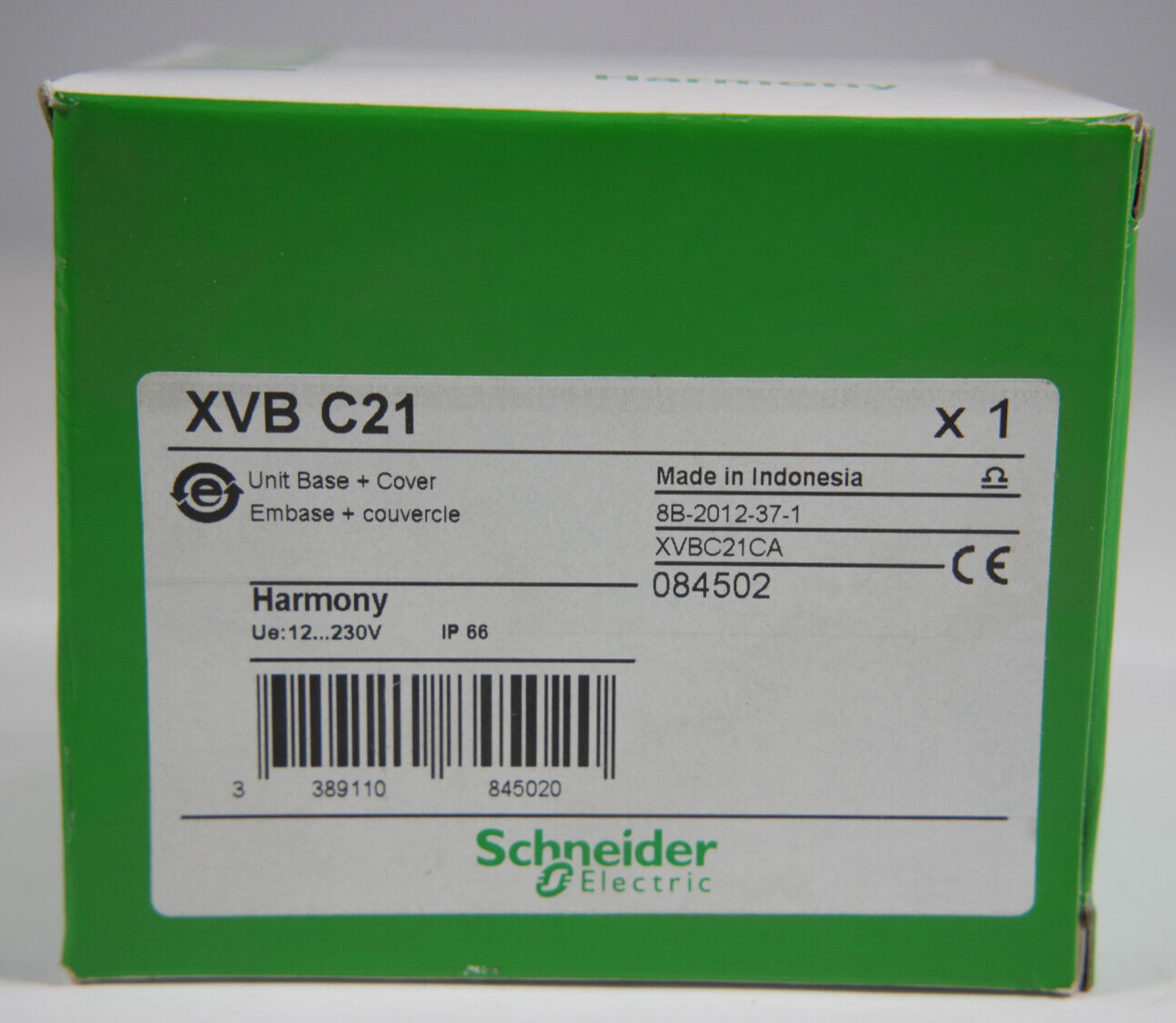 Schneider Electric XVB C21 (084502) Unit Base + Cover | 12...230V ...