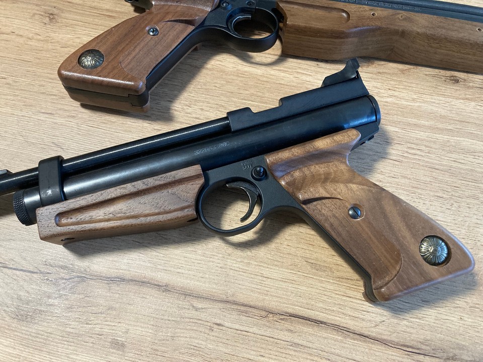 Walnut Wood forestock grip for Crosman 2240 2250 2300 ready to use | eBay