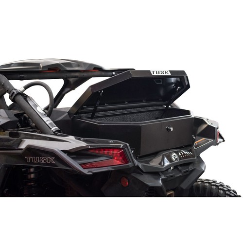 Tusk UTV Cargo Box and Top Rack Kit Short Fits CAN-AM MAVERICK X3 / X3 ...
