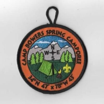Spring Camporee Camp Bowers BLK Bdr. [AR-1934] | eBay