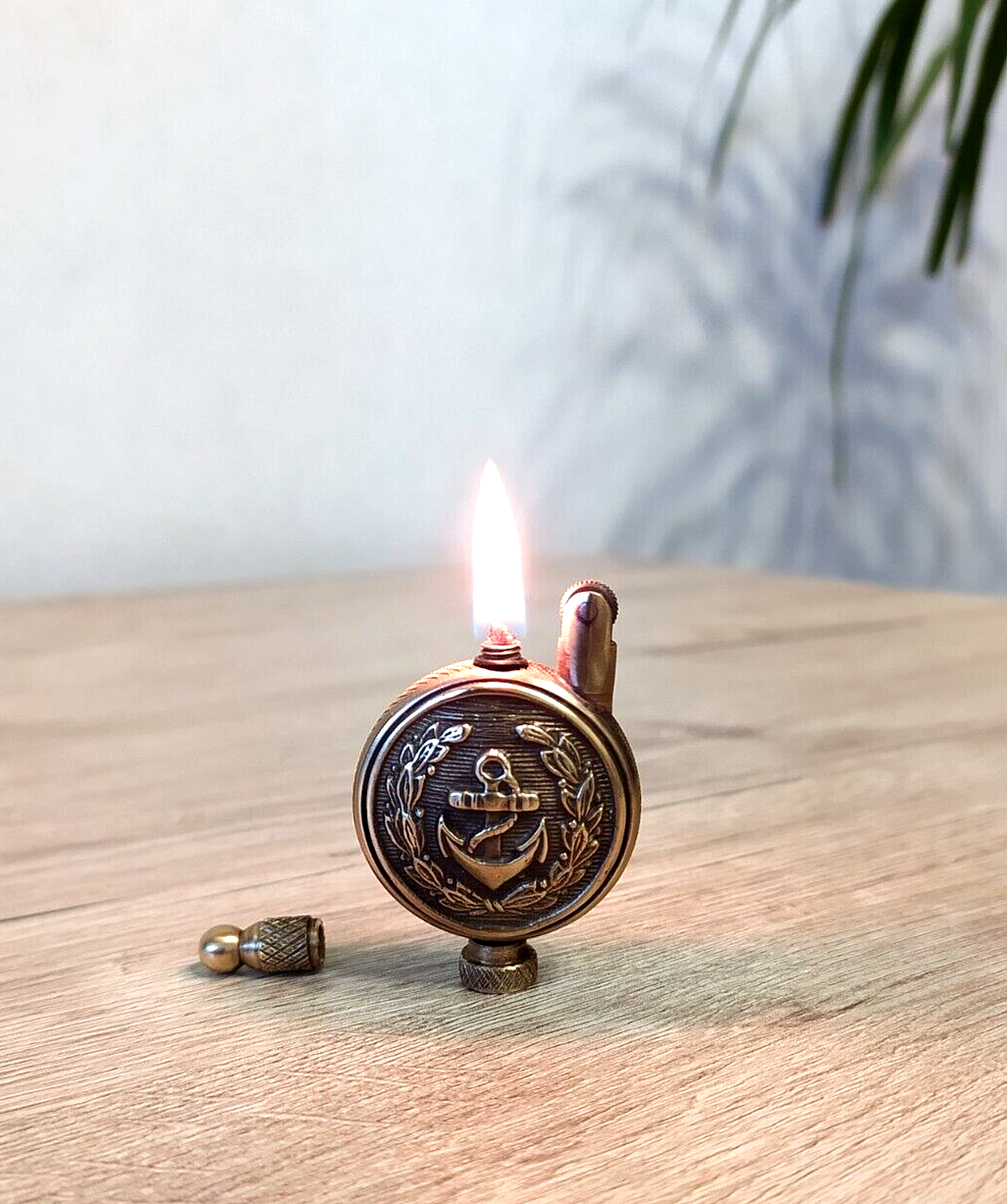 Vintage Petrol Lighter Sailor Anchor Handmade Steampunk | eBay