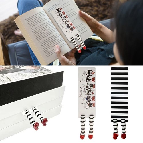 Soft Rubber Wicked Witch Bookmark 3D High Heels Book Marker Book Lovers ...