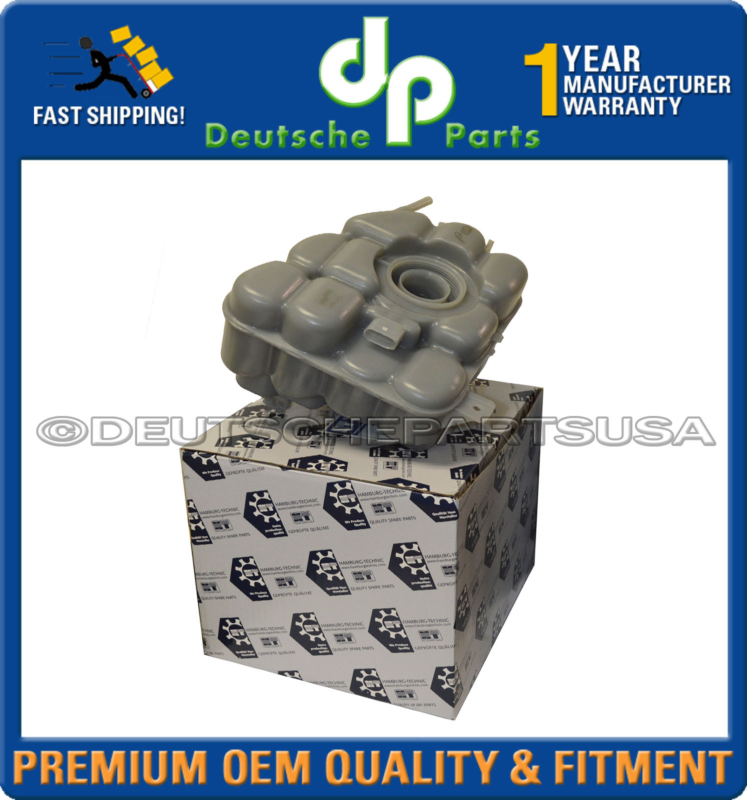 Volkswagen Touareg 2011-2016 Coolant Expansion Tank 7P0 121 407 B ...