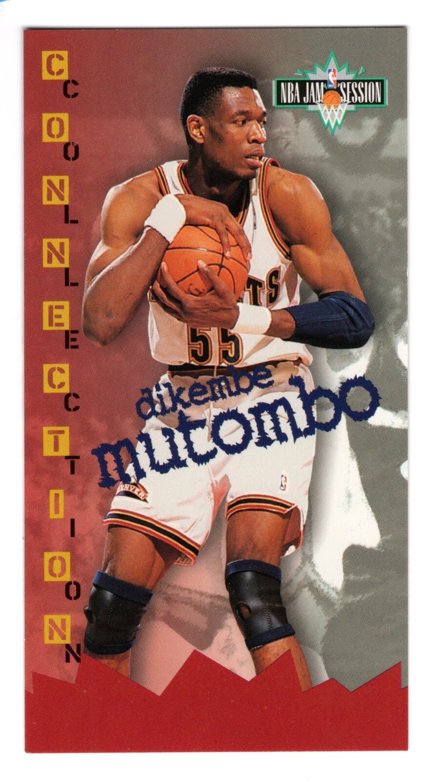 1995-96 FLEER NBA JAM SESSION DIKEMBE MUTOMBO CARD #26 **NM-MT ...
