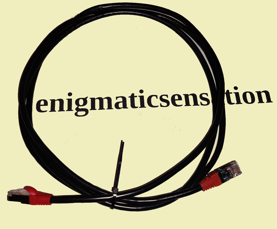 2M Openreach Fibre VDSL Broadband - Red RJ45 - Cat6 FTP Shielded cable ...