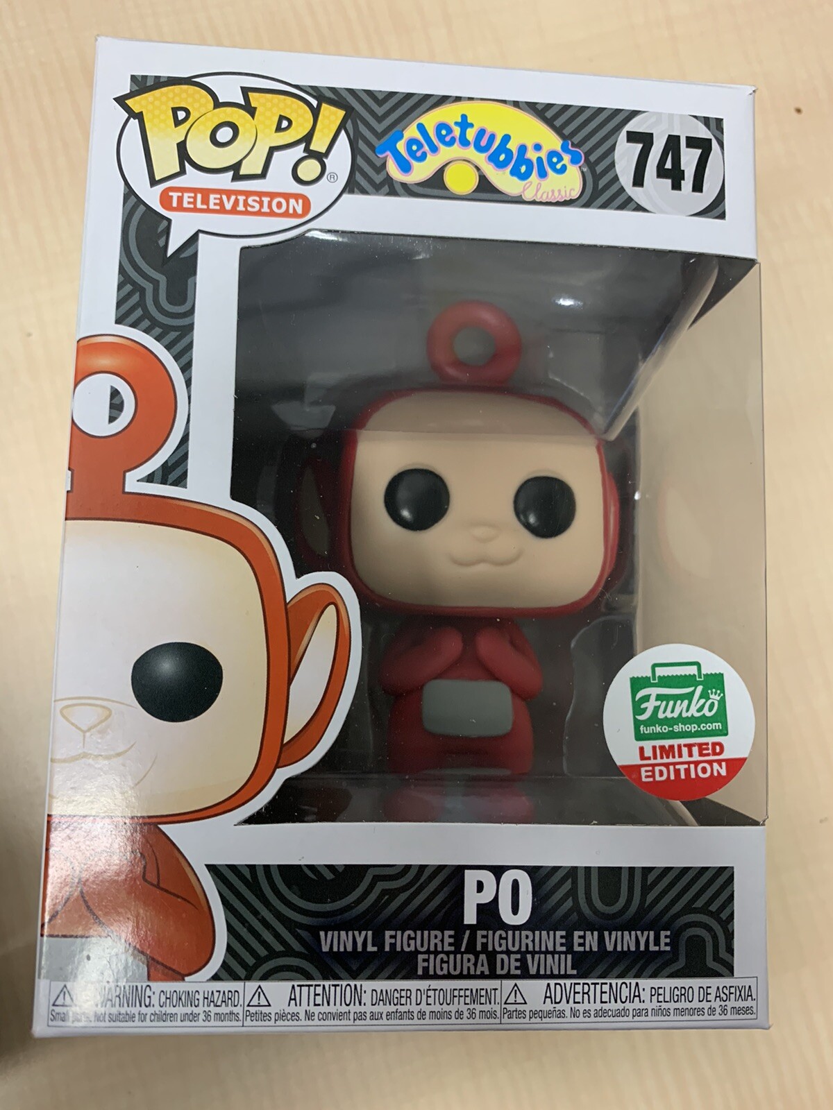 Funko POP Teletubbies PO 747 Vinyl Figure Funko EXCLUSIVE Limited ...