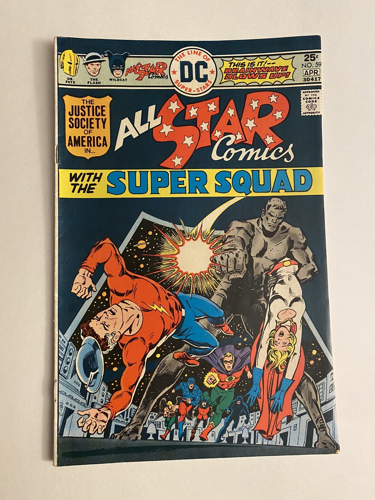 ALL STAR COMICS # 59 -1976 1st IN SERIES JUSTICE SOCIETY VFNM | eBay
