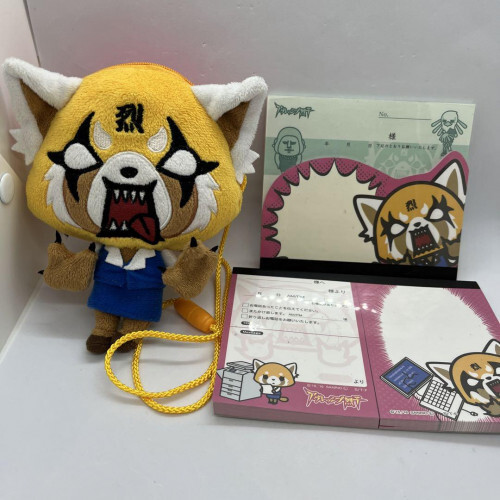 Sanrio Aggressive Retsuko Plush Pouch Memo Pad Bulk Sale | eBay
