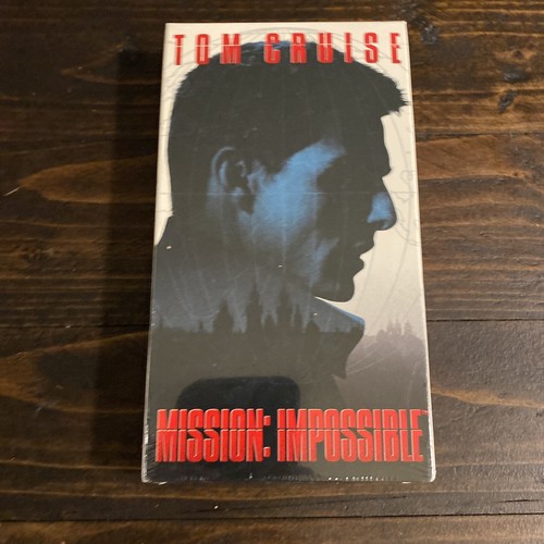 NOS HTF Mission Impossible (Tom Cruise) VHS Tape 1996 New - Factory ...