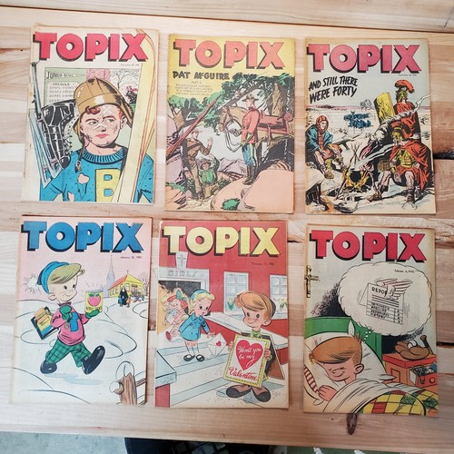 TOPIX -- 6 ISSUE LOT -- CATECHETICAL GUILD GOLDEN AGE COMIC Nice Mid Grade Books | eBay
