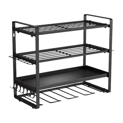 Power Tool Organizer Heavy Duty Tool Stand with Hooks for Warehouse ...