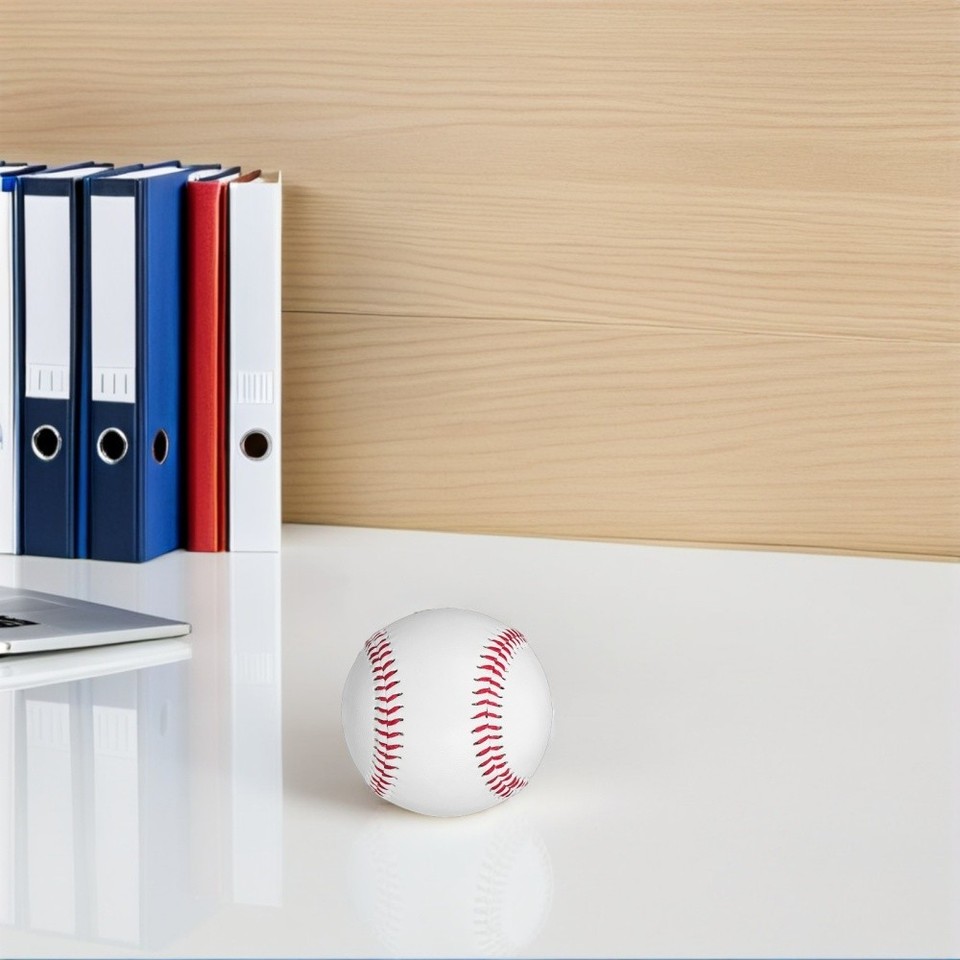 6pcs Baseball Balls: Elastic Training Baseballs For Outdoor And Indoor ...