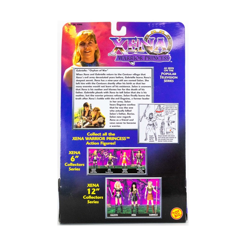 Toy Biz Xena Action Figures Gabrielle - Orphan of War New | eBay