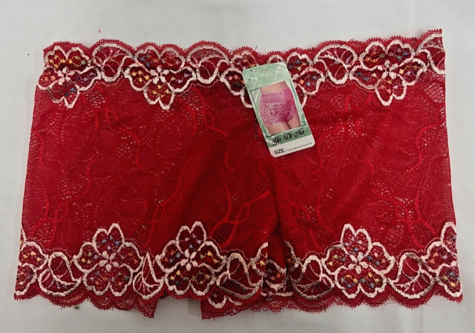 Women's Lace Boyshorts 6 Bikini Panties Boy Short Cheeky Underwear XS ...