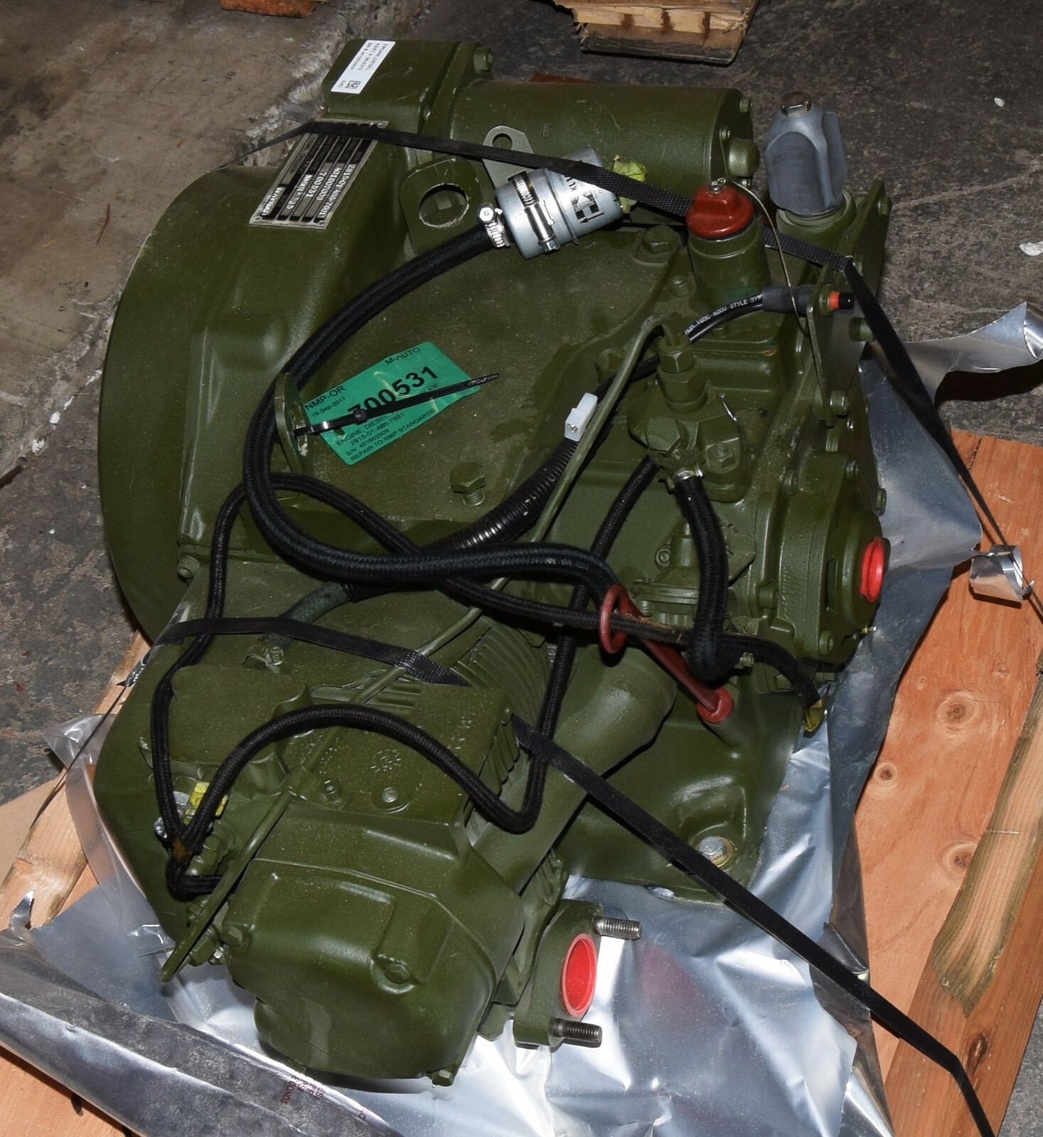 FARYMANN 43F DIESEL ENGINE 43F435 HORIZONTAL SHAFT 15HP 110 M5 96-9370 ...